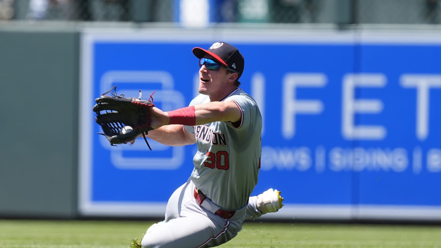 Jacob Young's slick sliding catch | 06/23/2024 | Washington Nationals