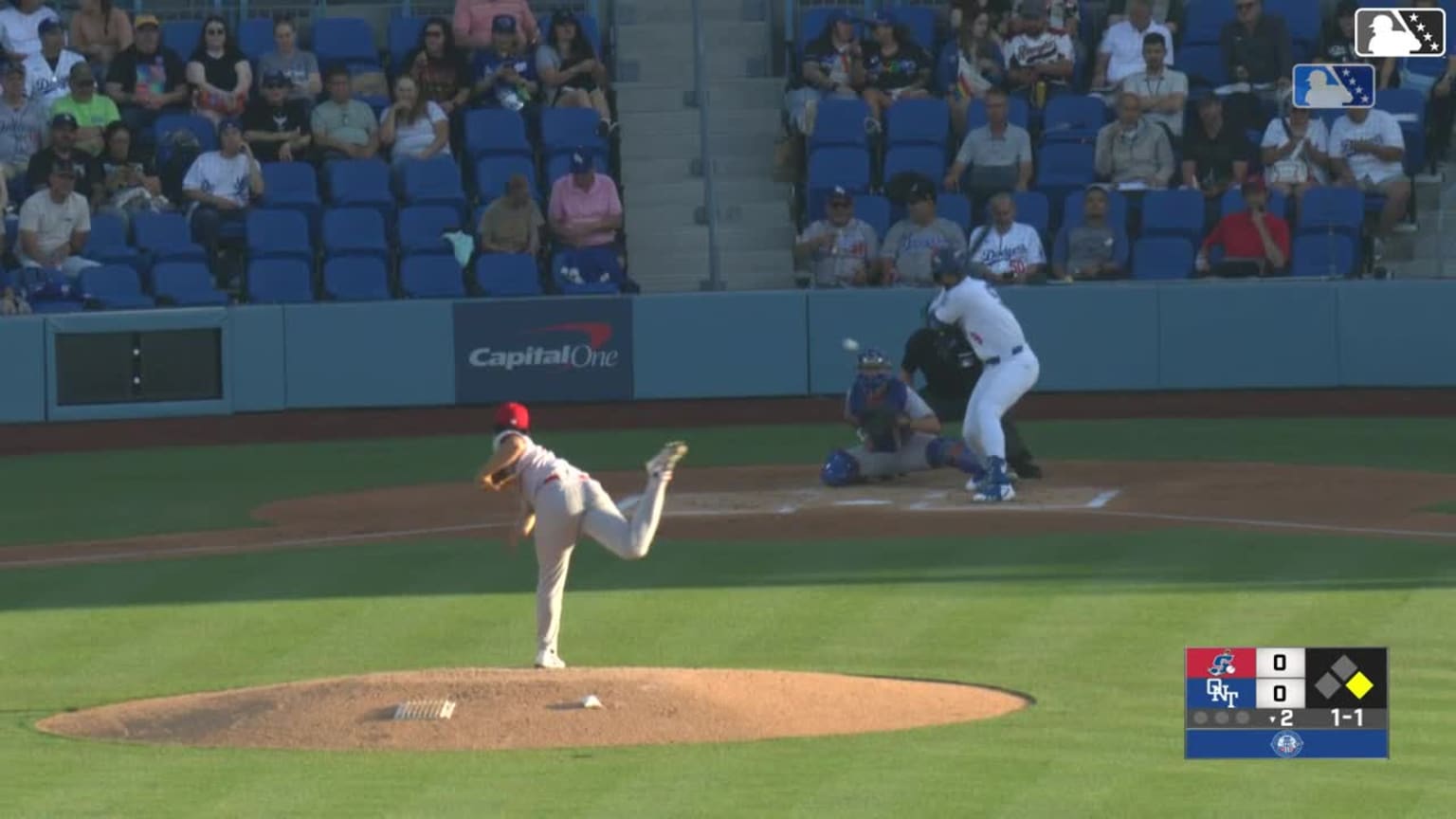 Joendry Vargas homers (6) on a fly ball to left field. Ching-Hsien Ko ...