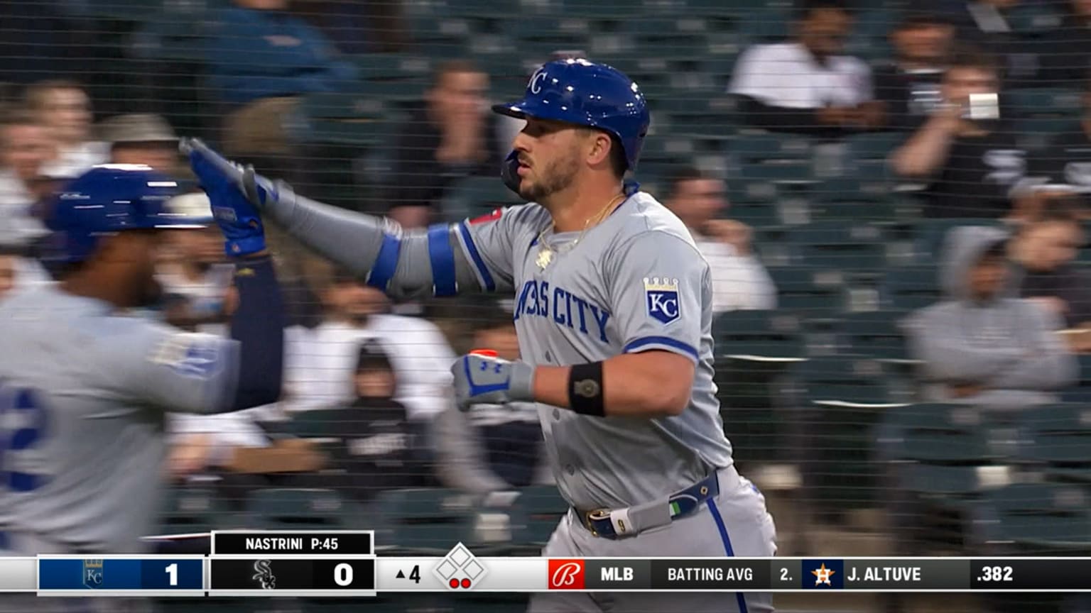 Vinnie Pasquantino despacha un jonrón solitario | 15/04/2024 | Los ...