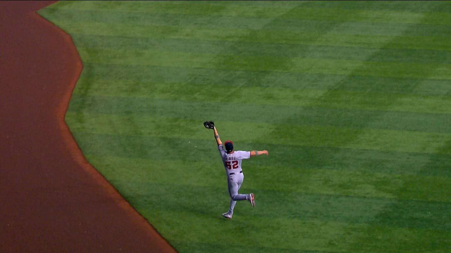 Alex Call's running snag in left | 09/25/2022 | Washington Nationals