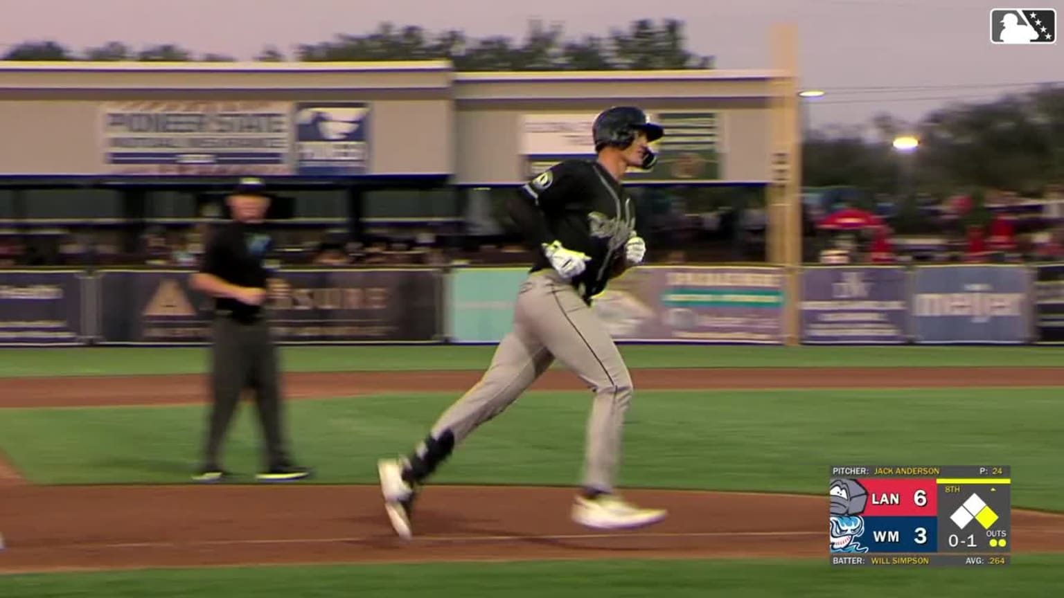 Will Simpson clubs his 12th homer of the season | 07/27/2024 | MLB.com