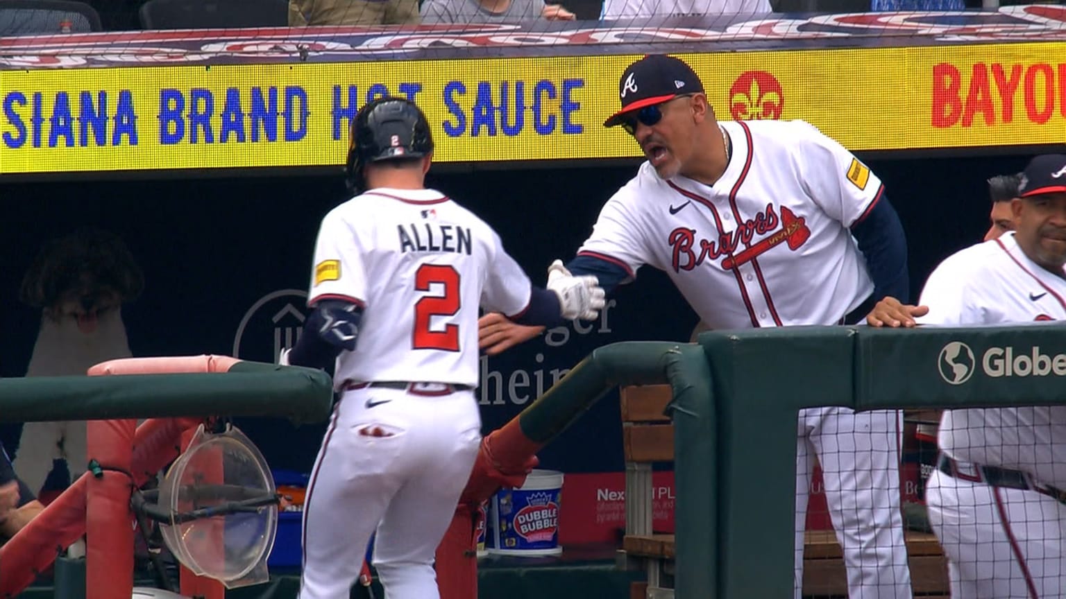 Nick Allen eleva de sacrificio | 25/05/2025 | Los Bravos de Atlanta