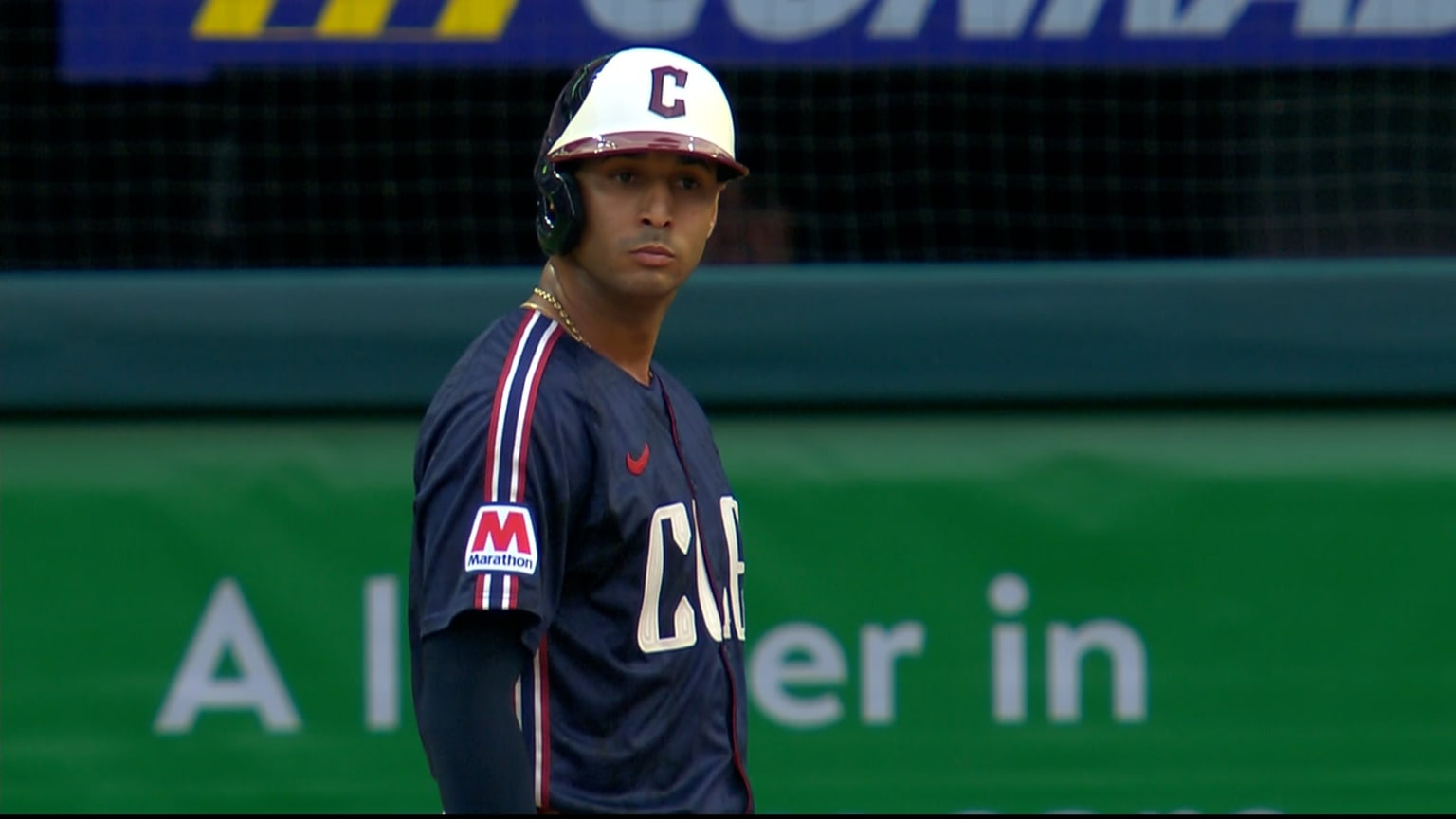 Brayan Rocchio's RBI walk | 08/02/2024 | Cleveland Guardians