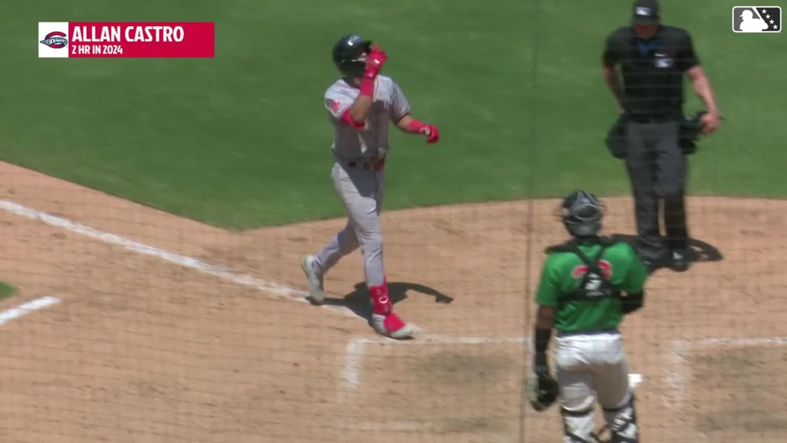 Allan Castro lifts a go-ahead two-run home run | 05/22/2024 | Boston ...