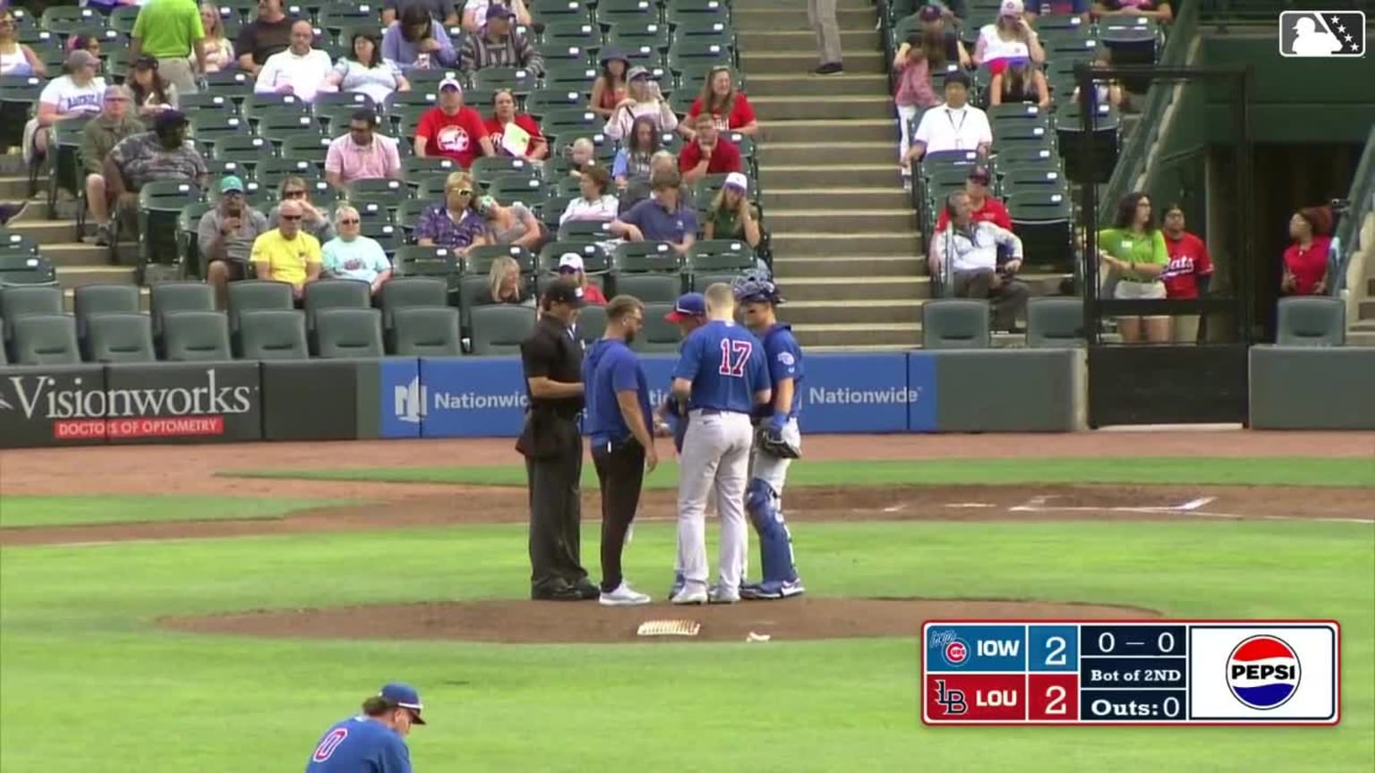 Cade Horton exits his start following an injury | 05/29/2024 | Chicago Cubs