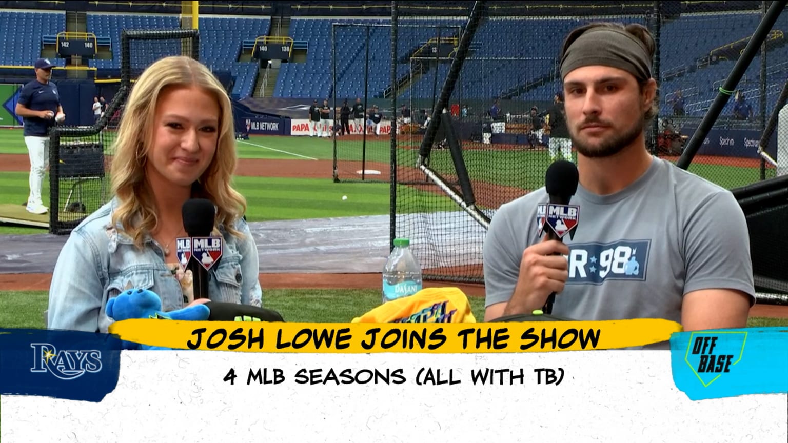 Josh Lowe talks season so far, playing Yankees | 05/10/2024 | Tampa Bay ...