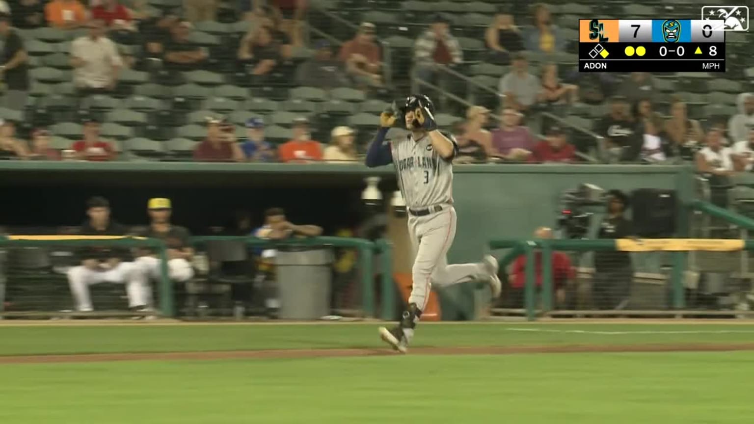 Shay Whitcomb rockets solo home run to right field | 09/13/2023 ...