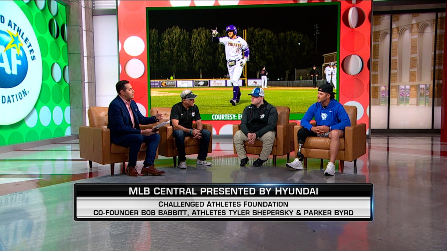 Challenged Athletes Foundation members on MLB Central | 04/08/2024 ...