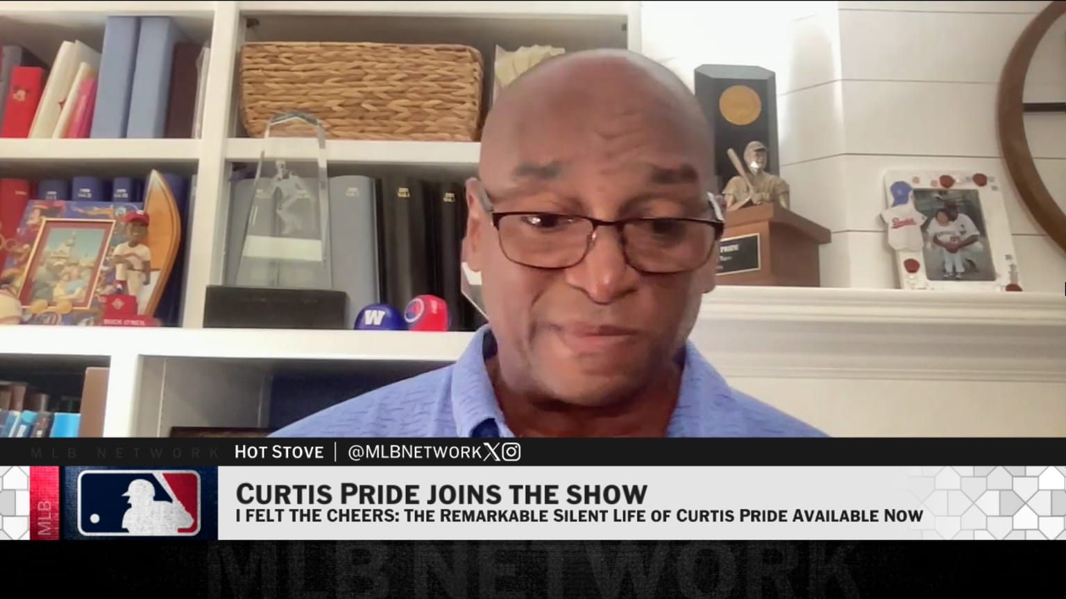 Curtis Pride discusses his book "I Felt the Cheers" | 02/26/2025 | MLB.com