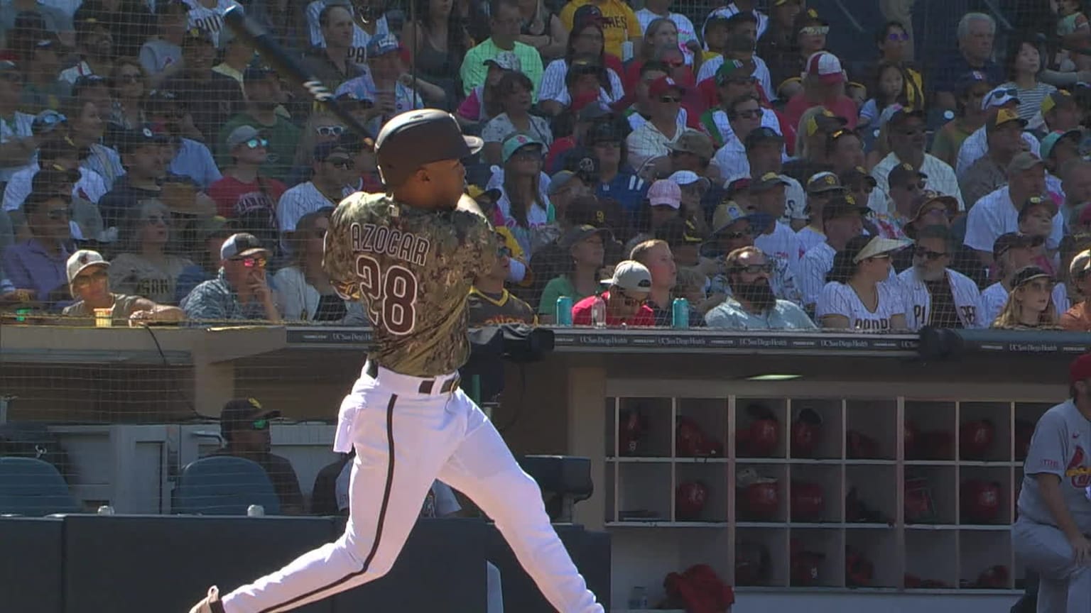 Jonrón solitario de José Azócar en el 5to | 24/09/2023 | Los Guardians ...