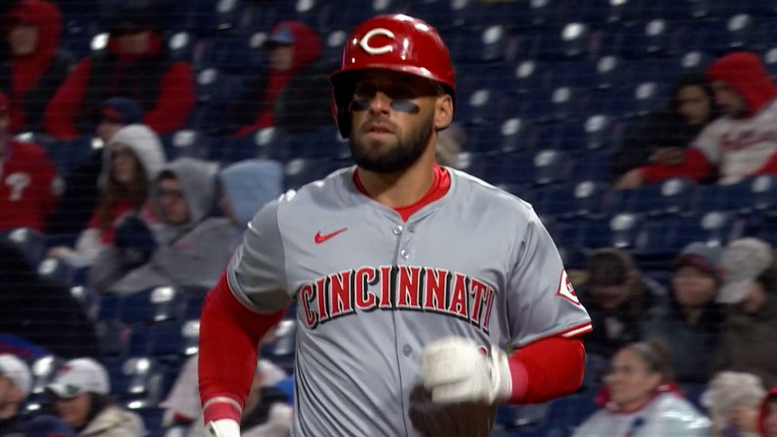 Nick Martini pega sac fly en la 9na | 02/04/2024 | Los Reds de Cincinnati