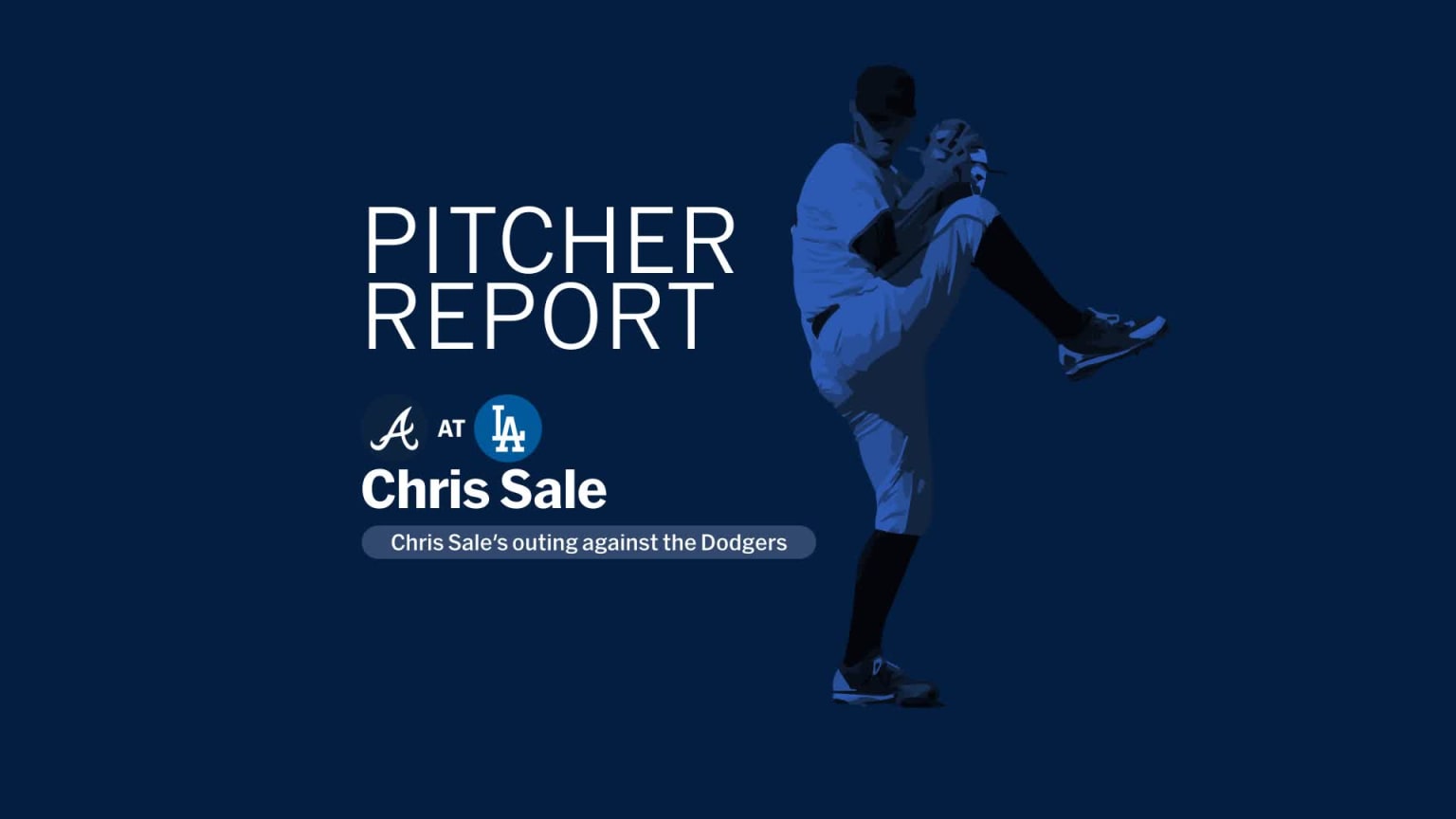 Chris Sale's outing against the Dodgers | 04/01/2025 | Atlanta Braves