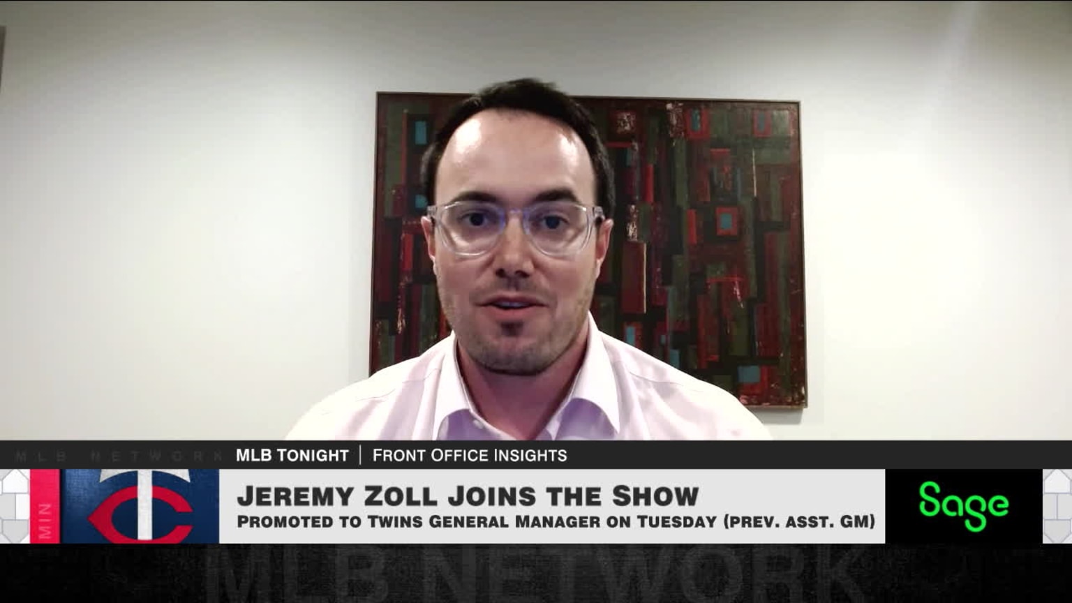 Jeremy Zoll on promotion to Twins general manager | 11/13/2024 | MLB.com