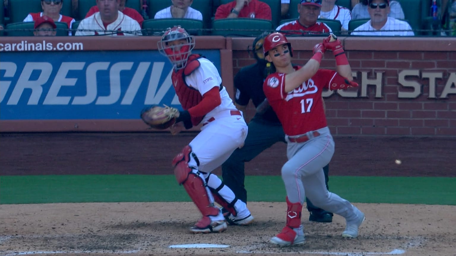 Stuart Fairchild rips an RBI double | 10/01/2023 | Cincinnati Reds