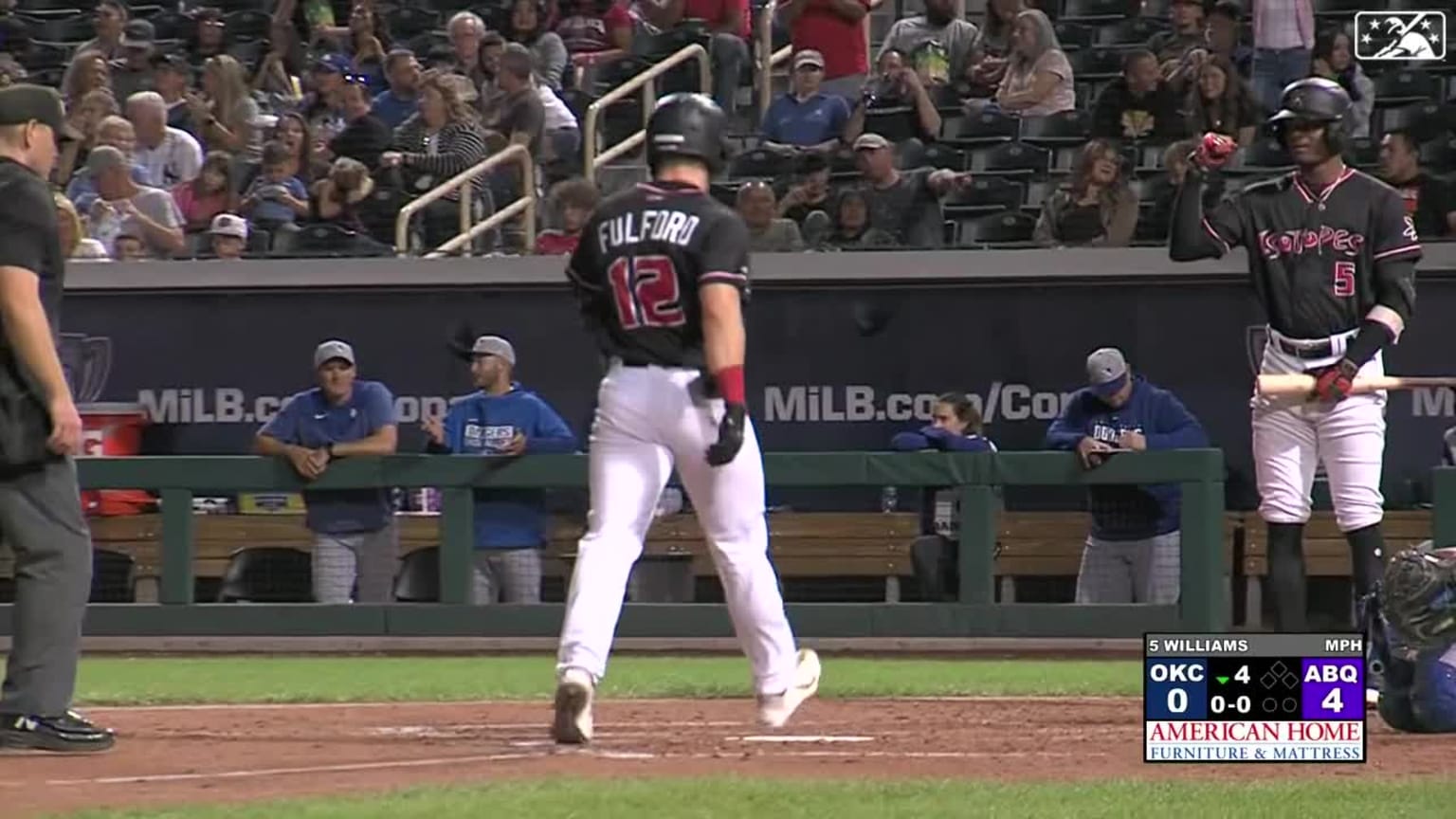 Fulford's first Triple-A homer for Albuquerque | 09/23/2023 | MLB.com