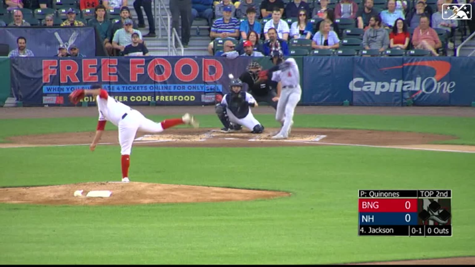 Jeremiah Jackson skies solo home run to left field | 08/22/2023 | MLB.com