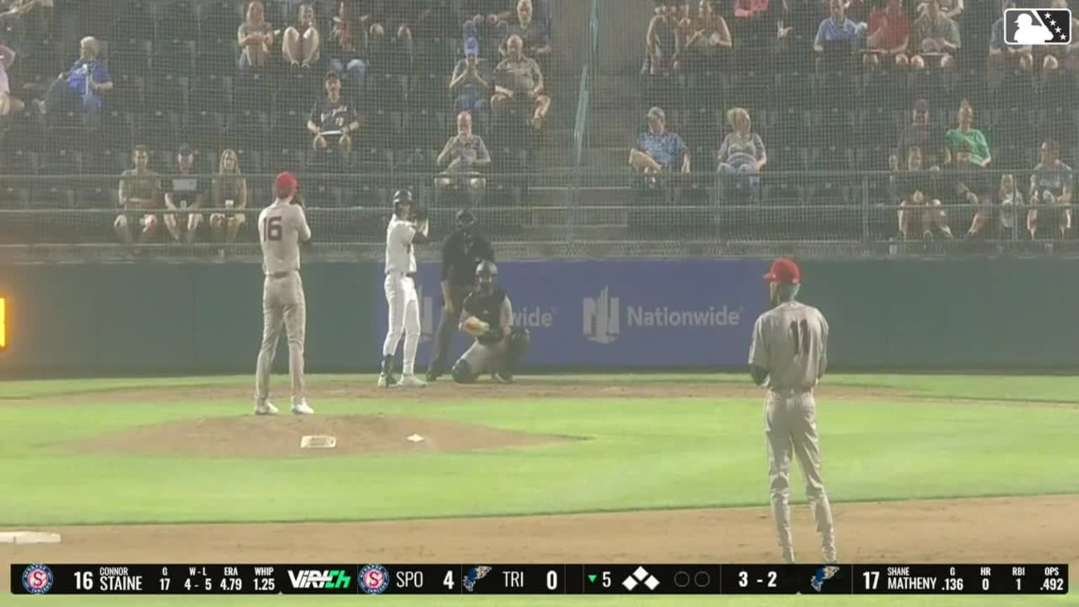 Connor Staine K's nine | 08/10/2024 | MLB.com