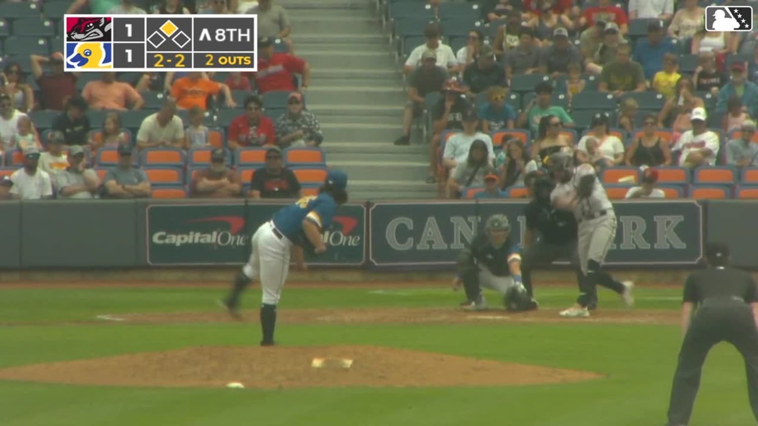 Ryan Webb records his fourth strikeout | 07/22/2024 | Cleveland Guardians