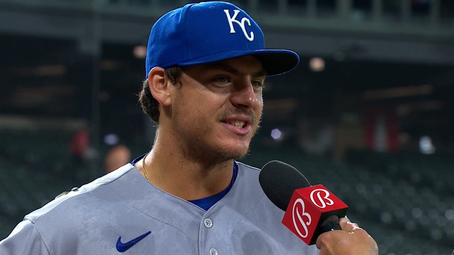 Nick Pratto breaks down the team's hot offense | 08/30/2022 | Kansas ...