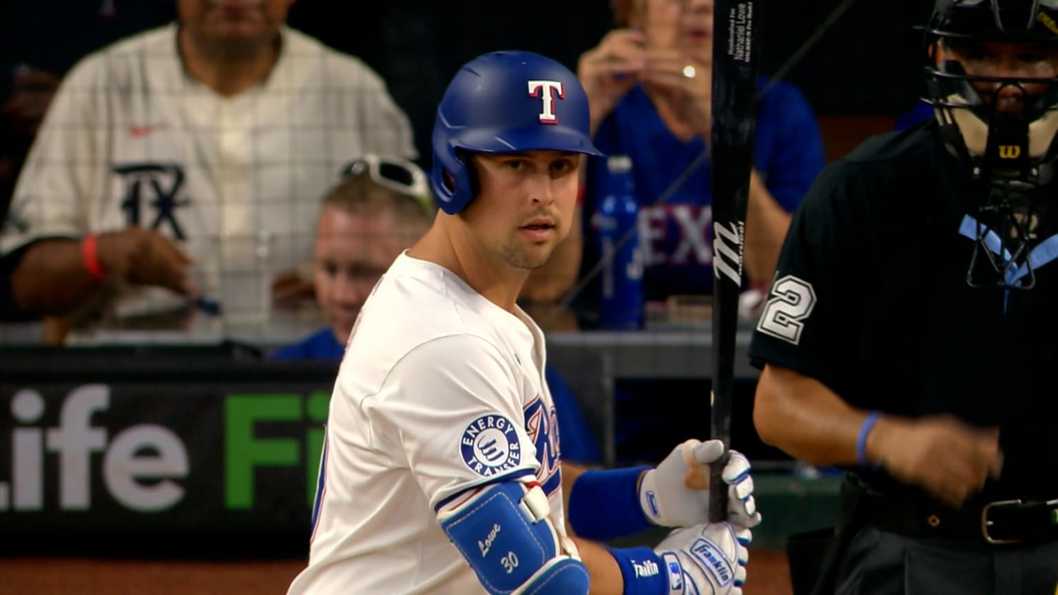 Nathaniel Lowe da HR de dos carreras en la 1ra | 02/07/2024 | Los ...