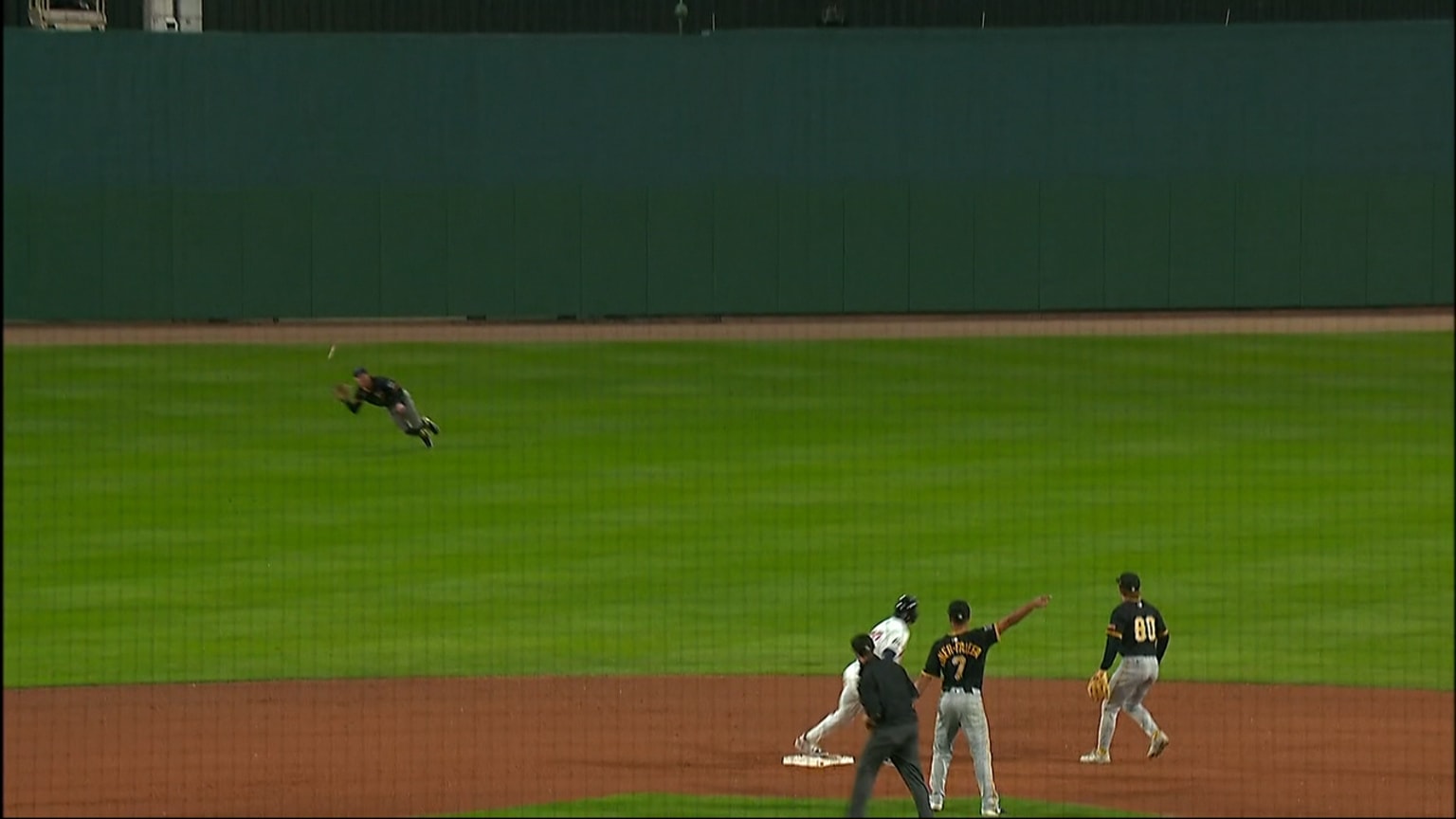 Jack Suwinski's diving catch | 03/21/2025 | Pittsburgh Pirates