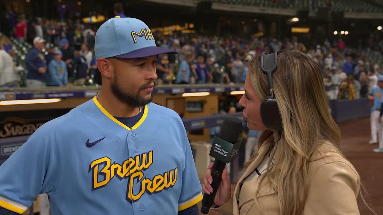 Perkins discusses his two-run single, clutch defense | 06/16/2023 | MLB.com