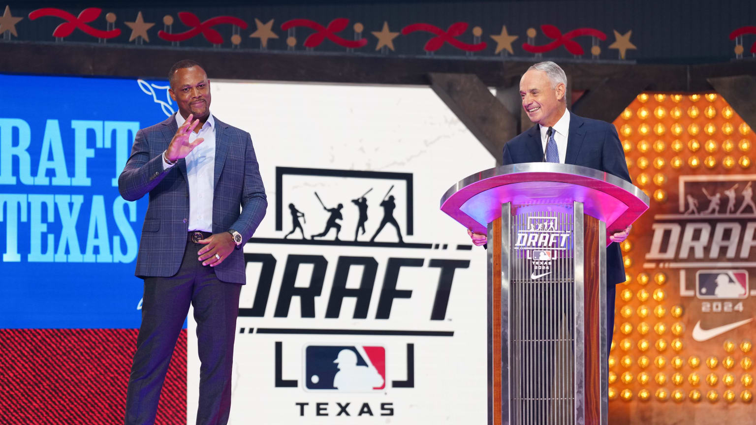 Commissioner Manfred opens the 2024 MLB Draft | 07/14/2024 | MLB.com