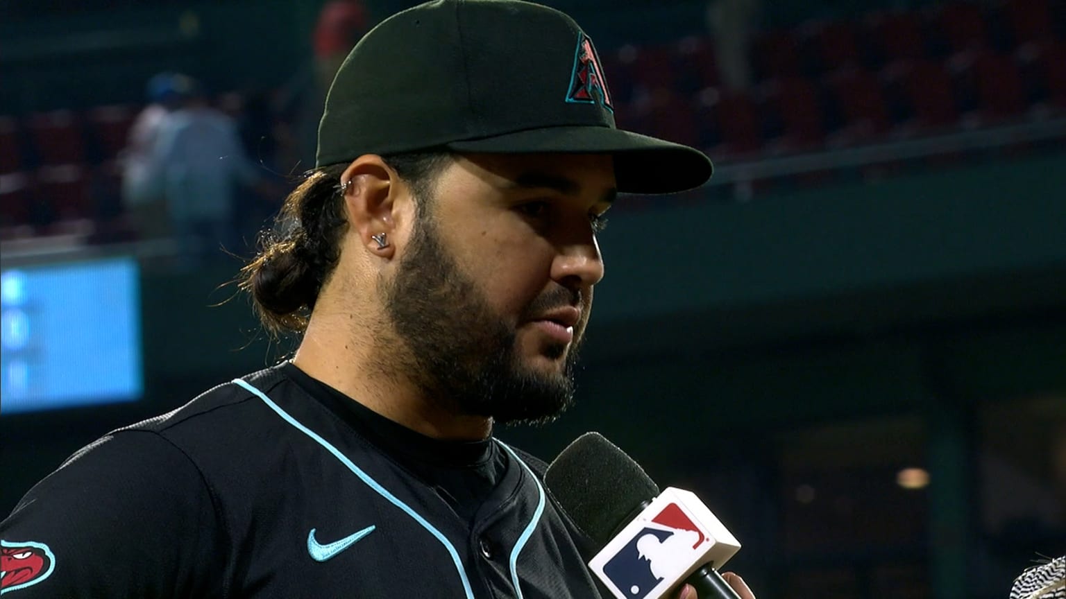 Eugenio Suárez on his grand slam at Fenway Park, more | 08/23/2024 ...