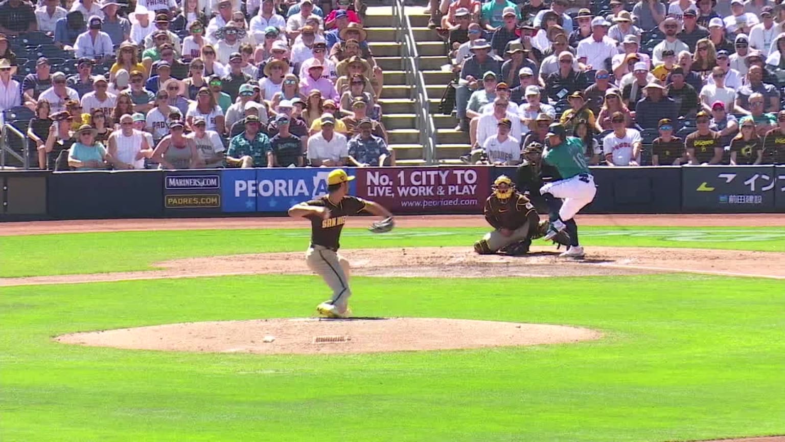 Luis Urías' RBI single to left-center field | 03/11/2024 | Seattle Mariners