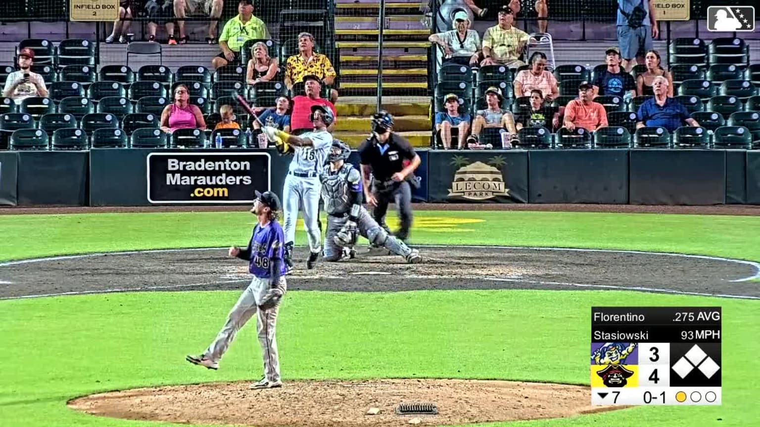 Edward Florentino's long homer | 08/01/2025 | MLB.com