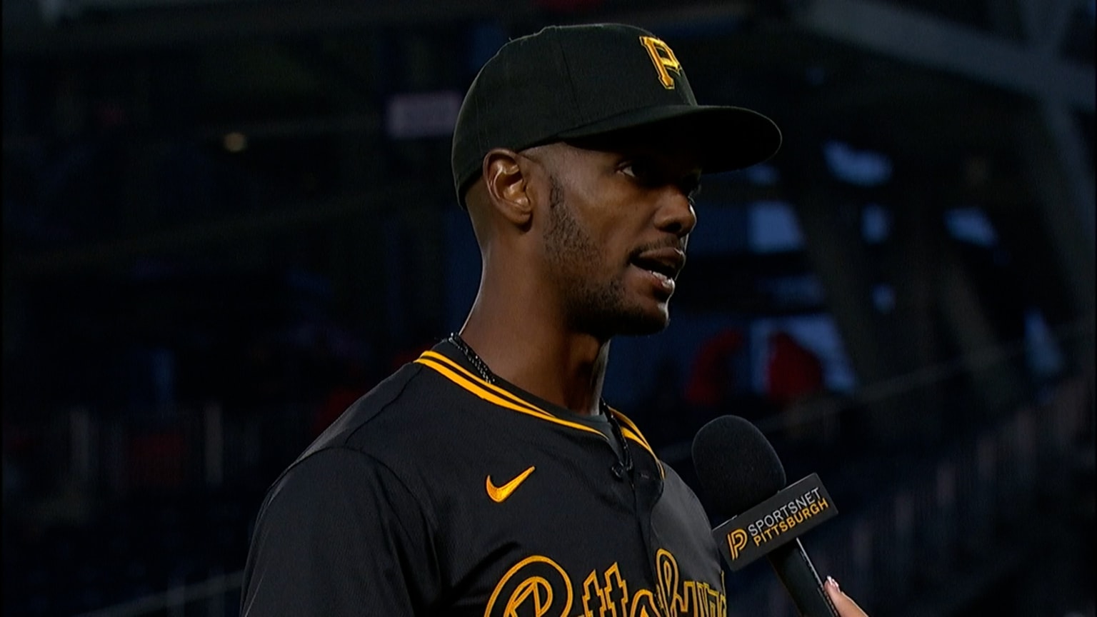 Michael A. Taylor on standing ovation, win | 04/01/2024 | Pittsburgh ...