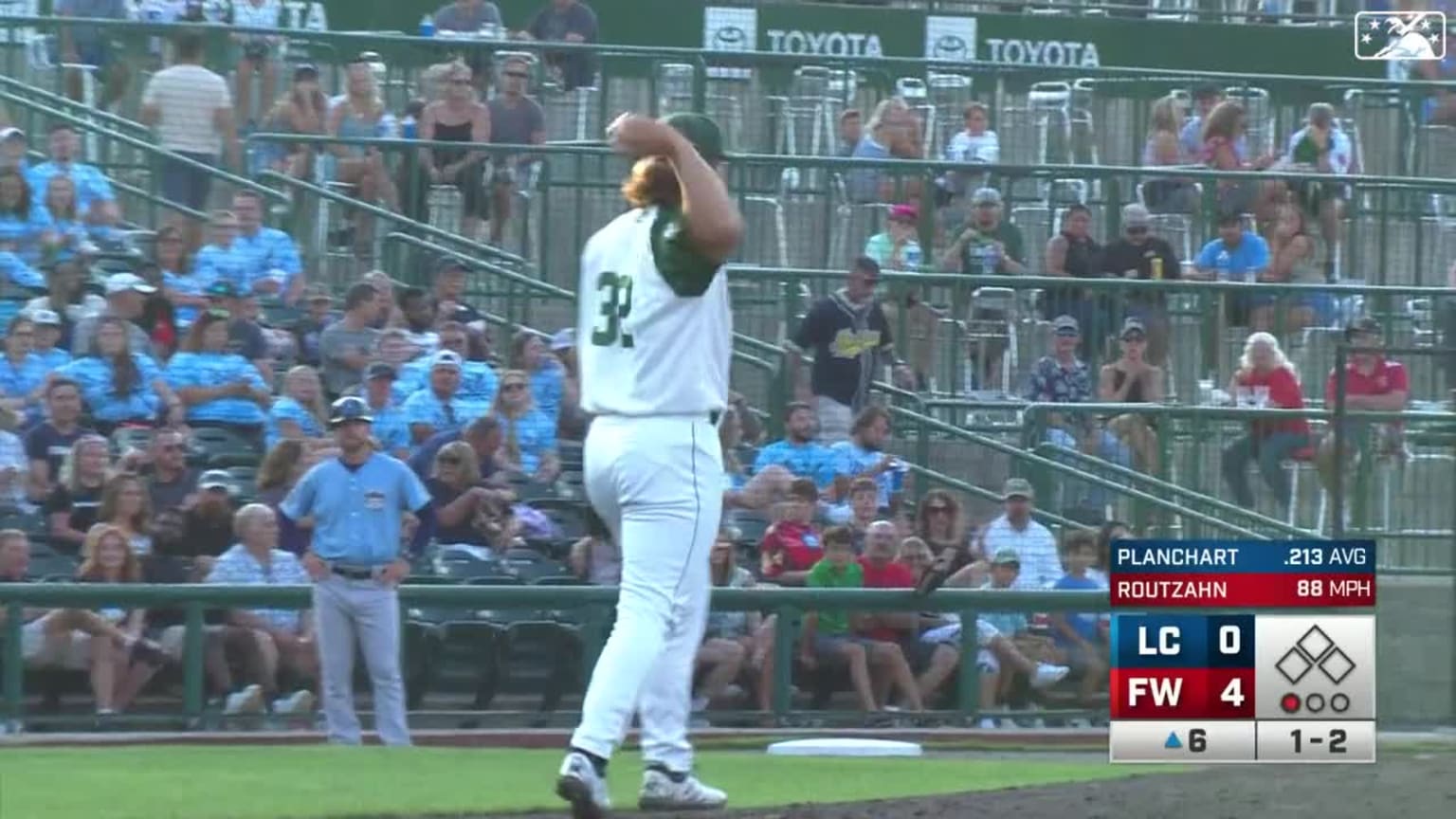 Ethan Routzahn's nice snag | 07/23/2023 | MLB.com