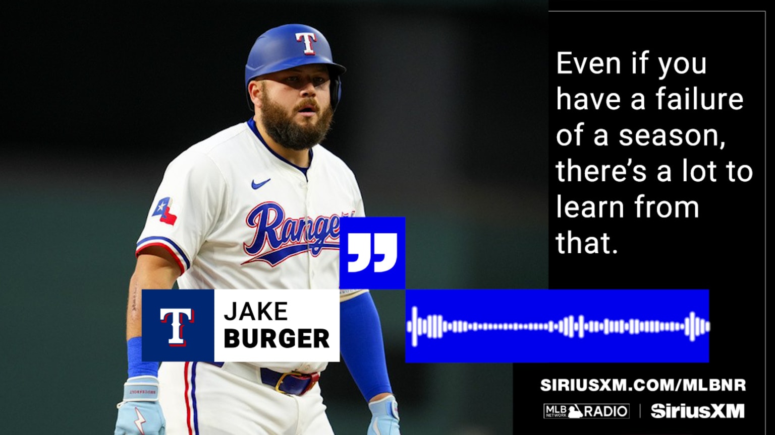 Jake Burger on what he learned the past season | 01/27/2026 | MLB.com