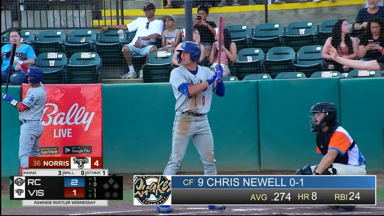 Chris Newell's two-homer game | 05/19/2023 | Tampa Bay Rays