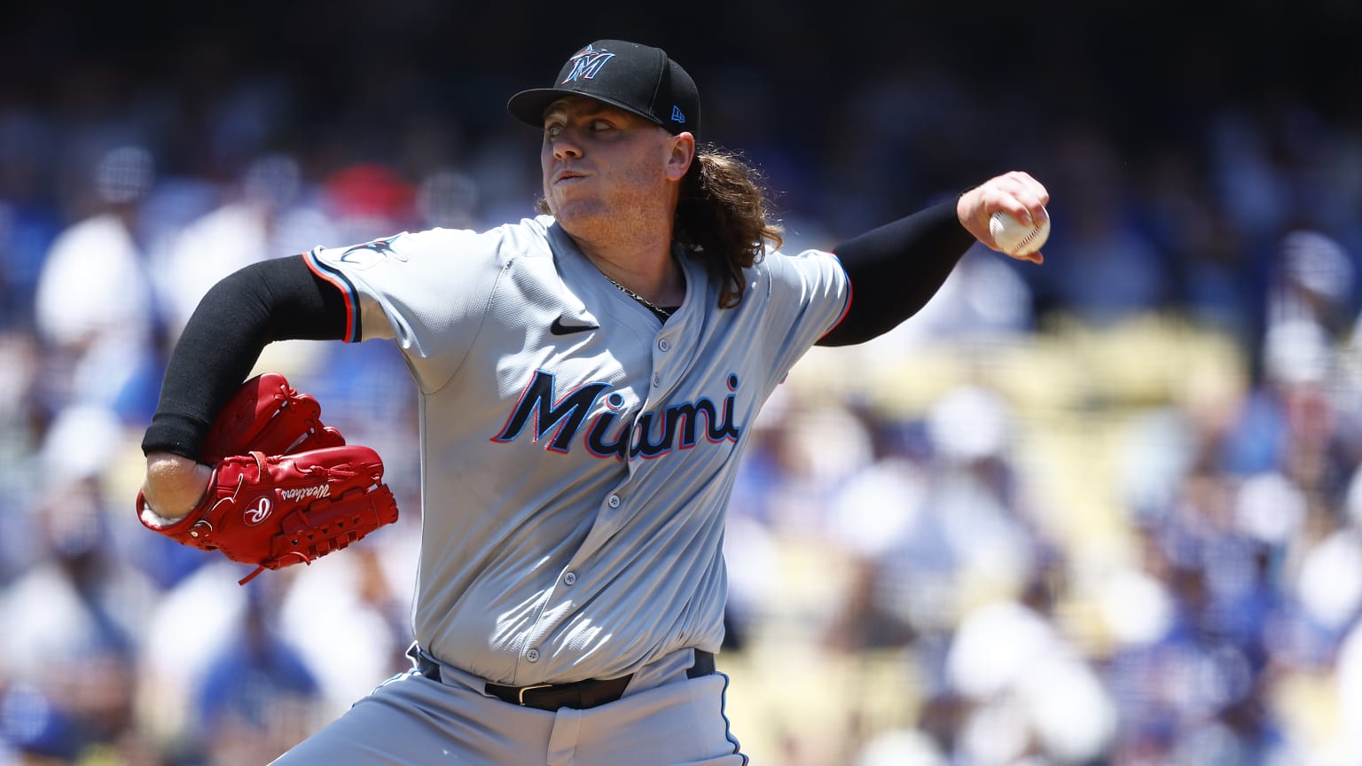 Ryan Weathers' six solid innings against the Dodgers | 05/08/2024 ...