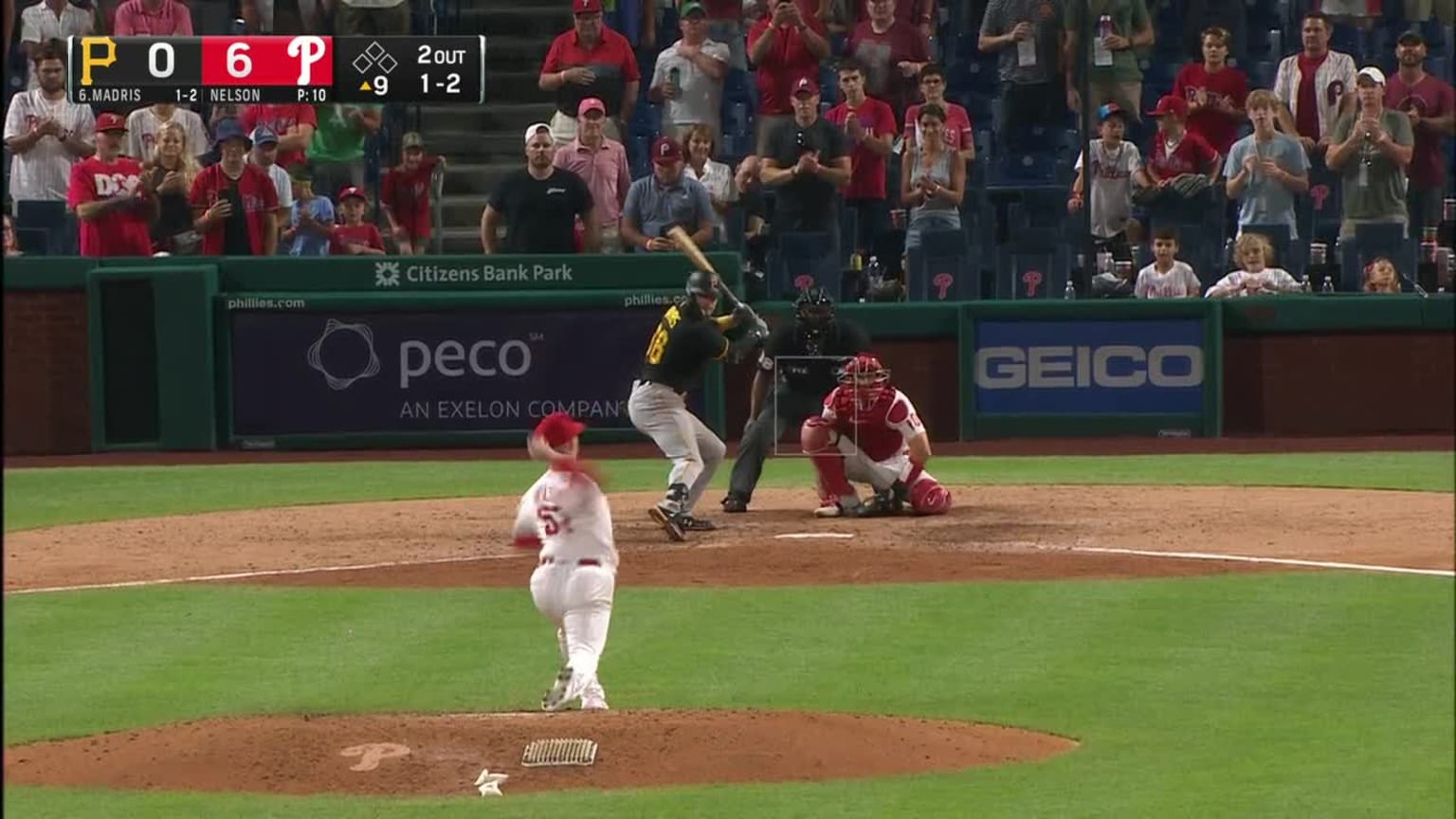 Nick Nelson completa blanqueo de los Filis | 27/08/2022 | Los Phillies ...