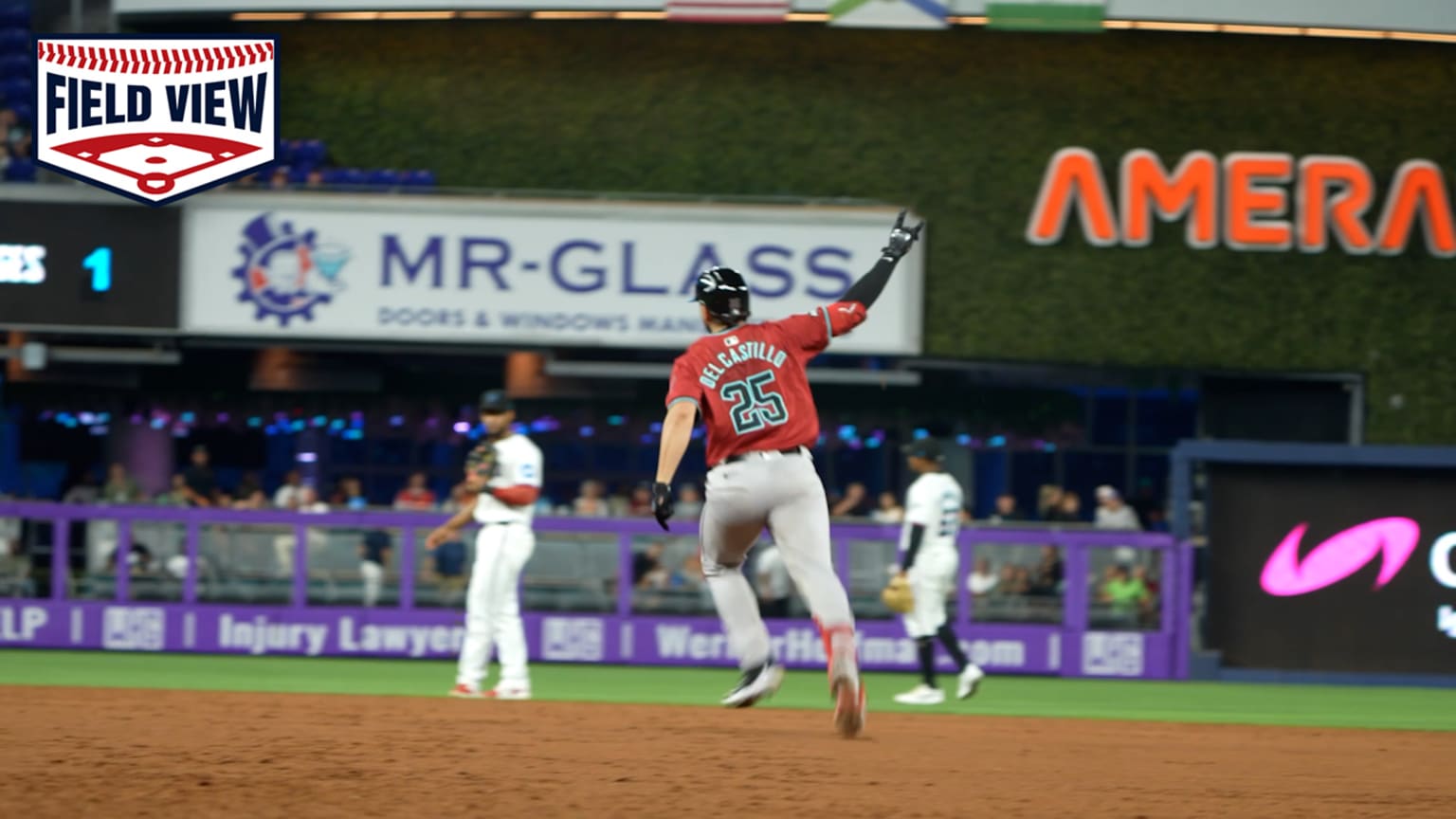 Field view: Adrian Del Castillo's grand slam | 08/19/2024 | MLB.com