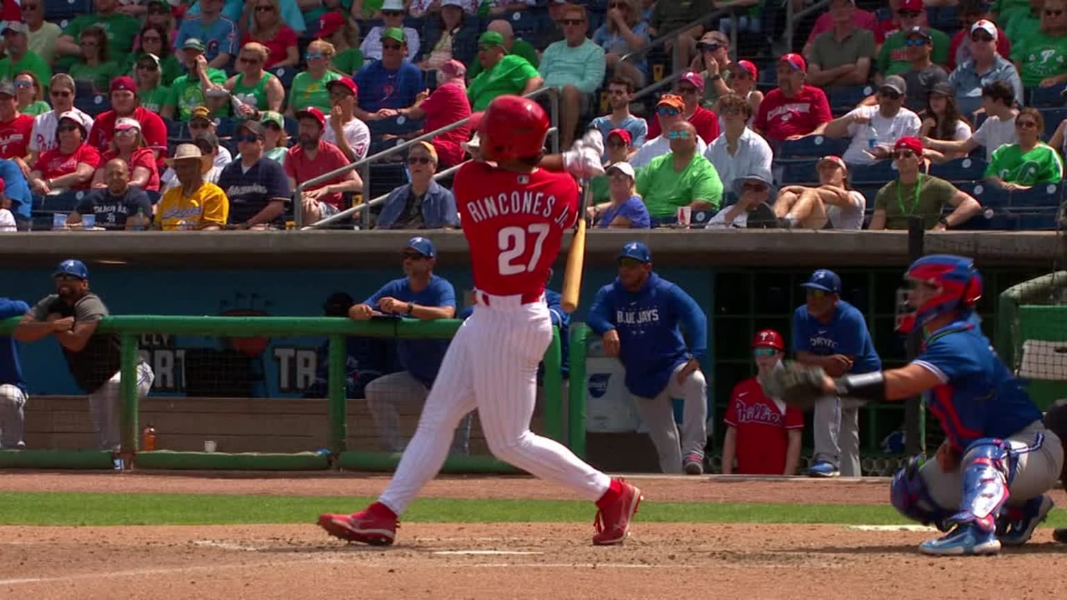 Rincones Jr. clubs a two-run homer to right field | 03/17/2023 ...