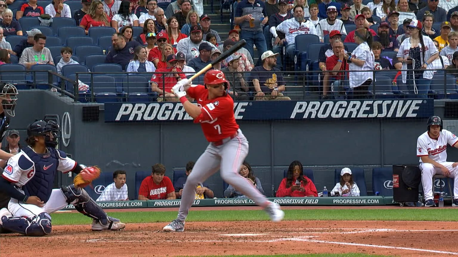 Spencer Steer's RBI single | 06/10/2025 | Cincinnati Reds