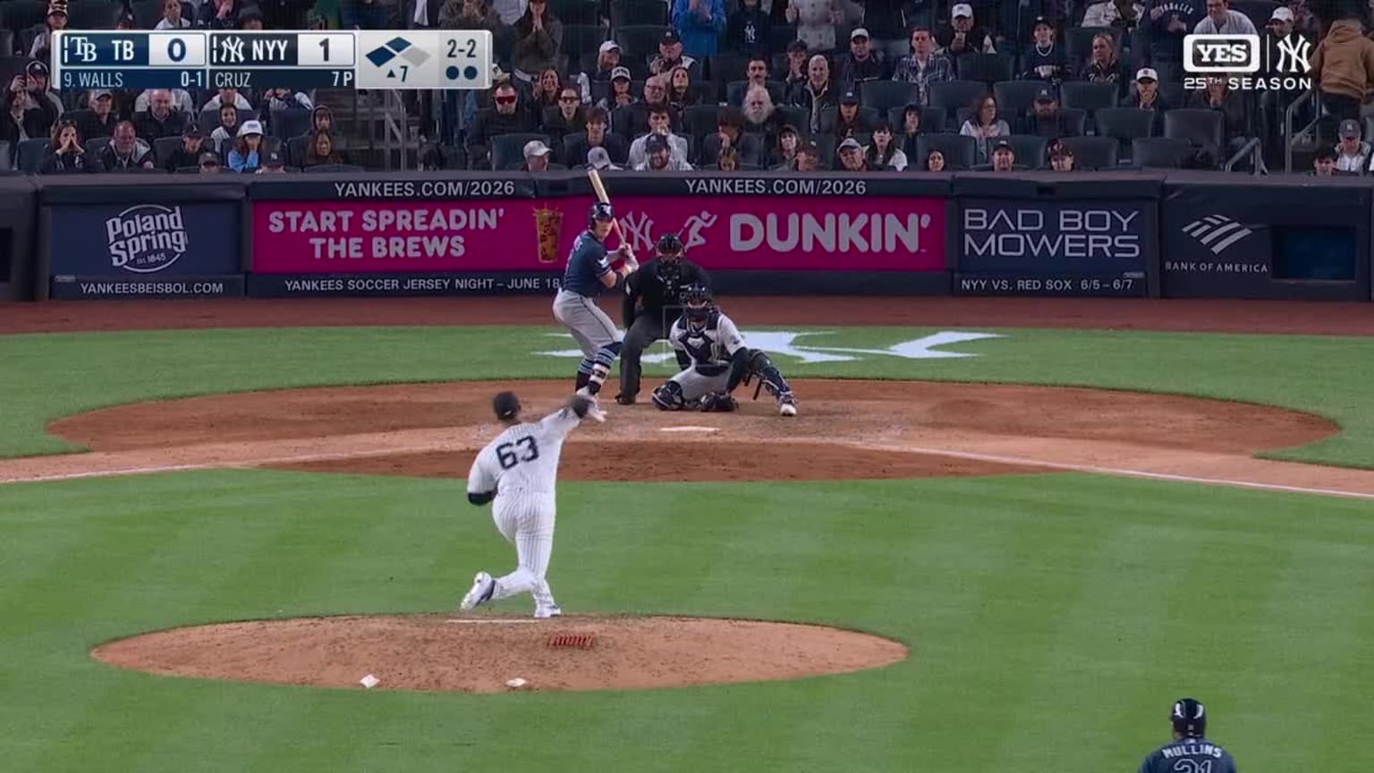 Taylor Walls called out on strikes. | 05/22/2026 | MLB.com