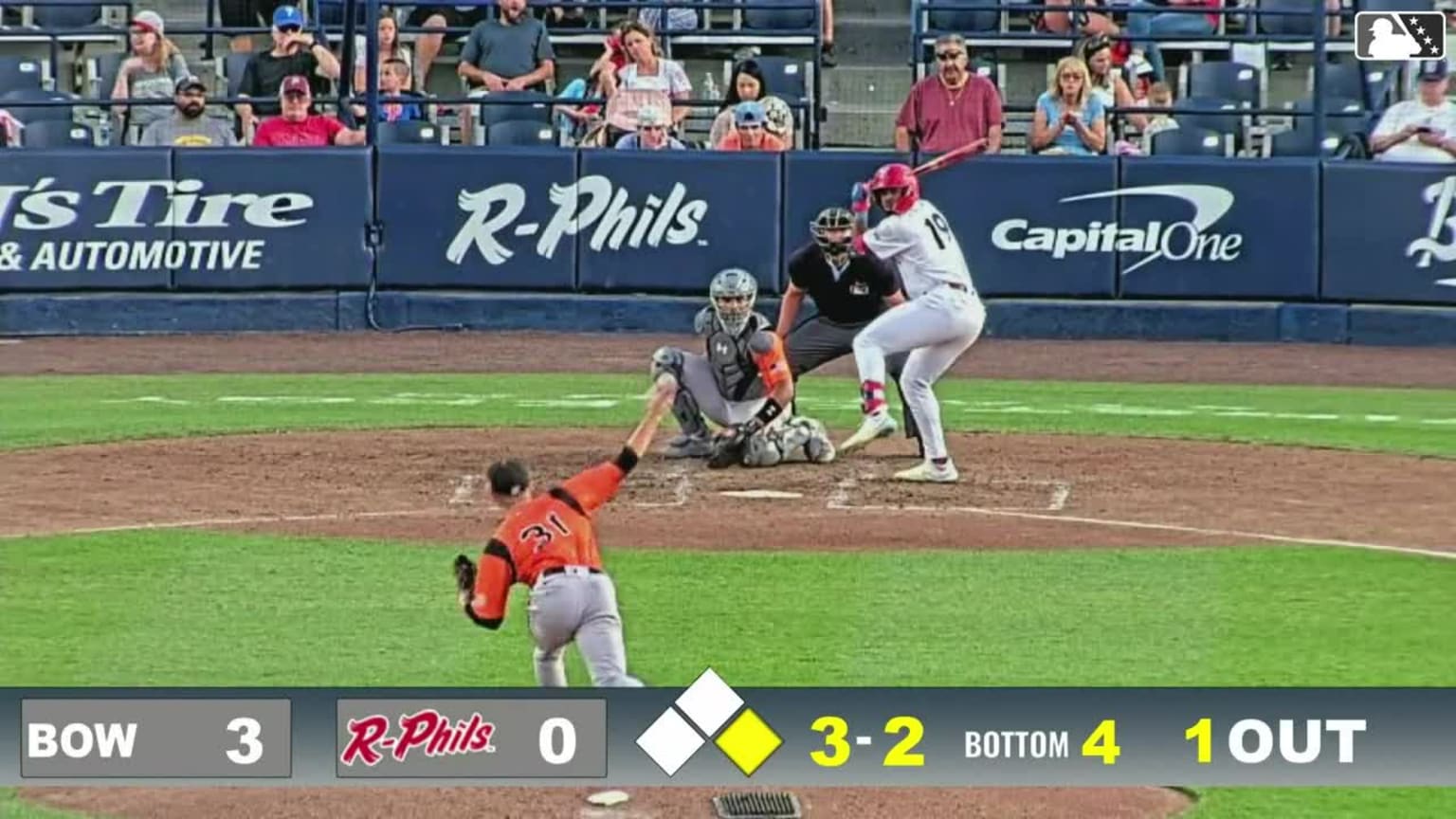 Seth Johnson records his fourth strikeout | 28/06/2024 | Los Phillies de Filadelfia