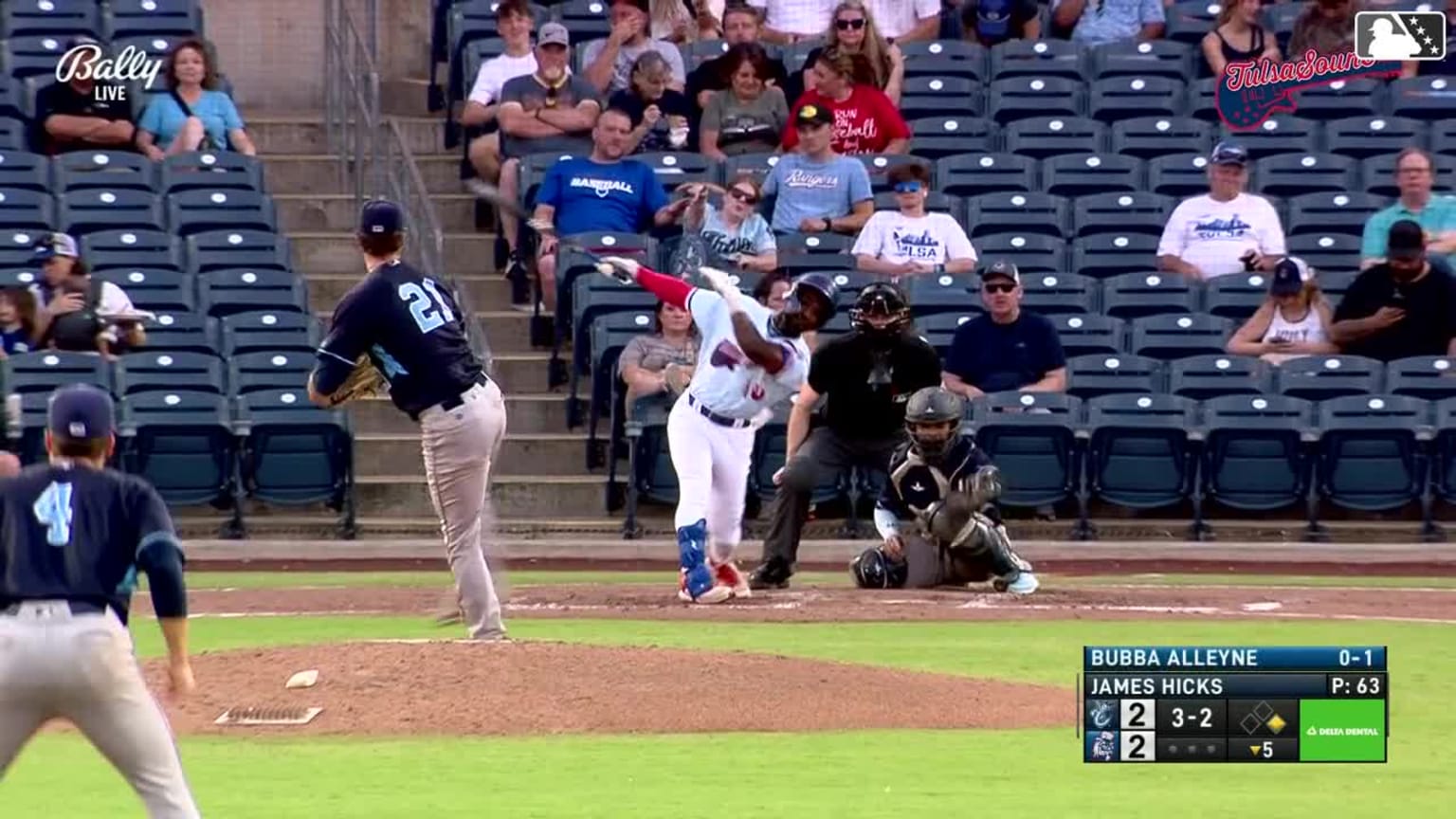 James Hicks' seventh strikeout | 07/12/2024 | Houston Astros