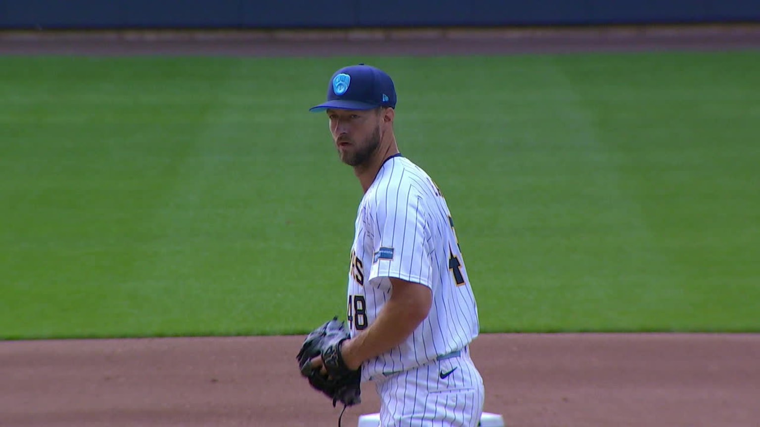 Colin Rea strikes out six over six innings | 06/16/2024 | Milwaukee Brewers
