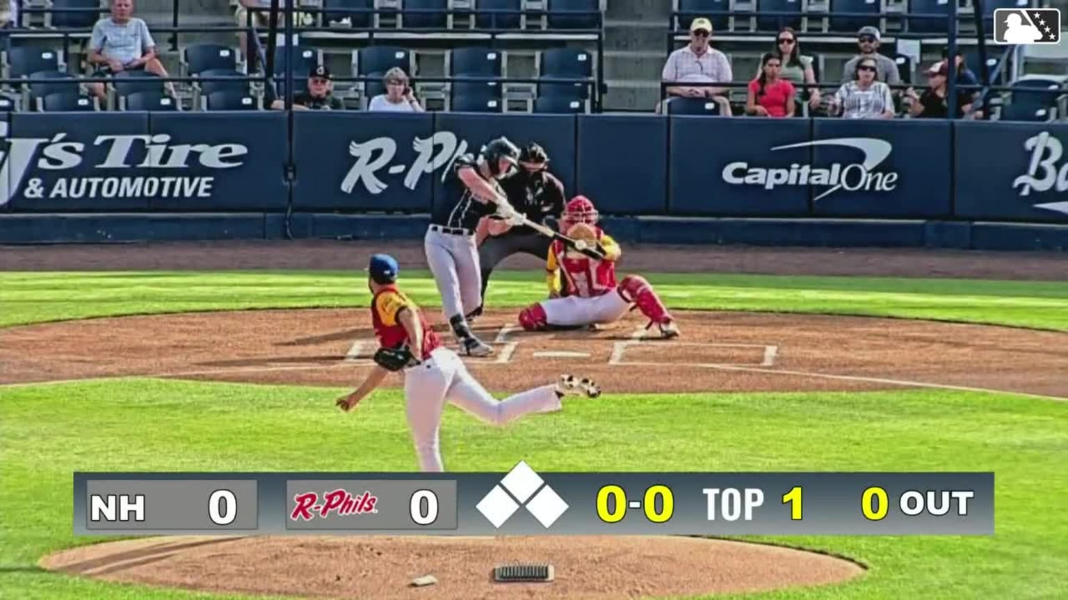 RJ Schreck's solo homer | 08/18/2024 | Toronto Blue Jays