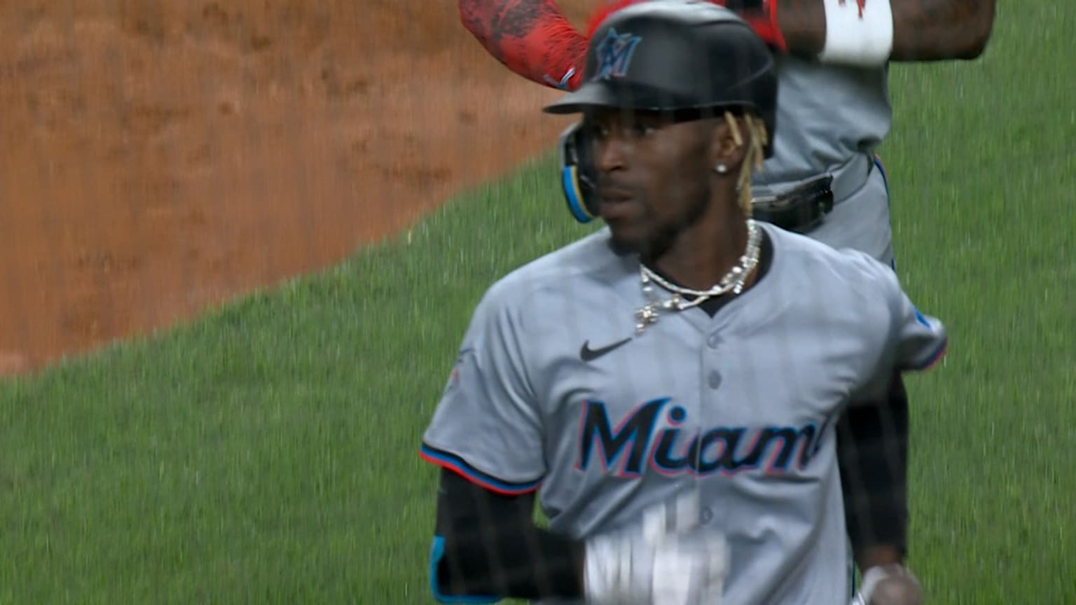 Nick Gordon's sacrifice fly | 04/09/2024 | Miami Marlins