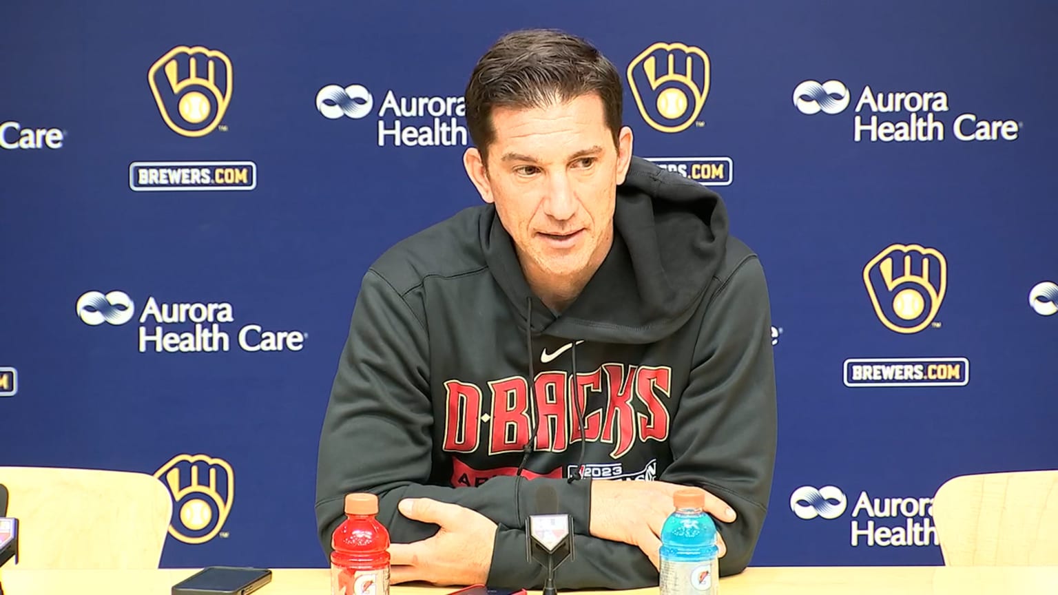 Mike Hazen on confidence, excitement for postseason | 10/03/2023 ...