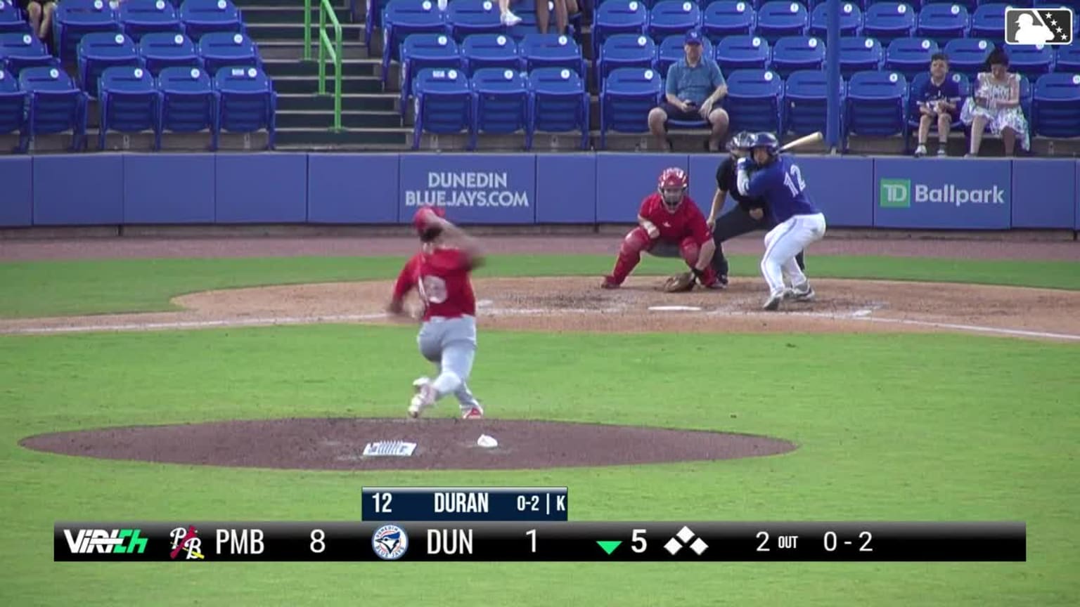 Chen-Wei Lin's eighth K of the game | 08/10/2024 | St. Louis Cardinals
