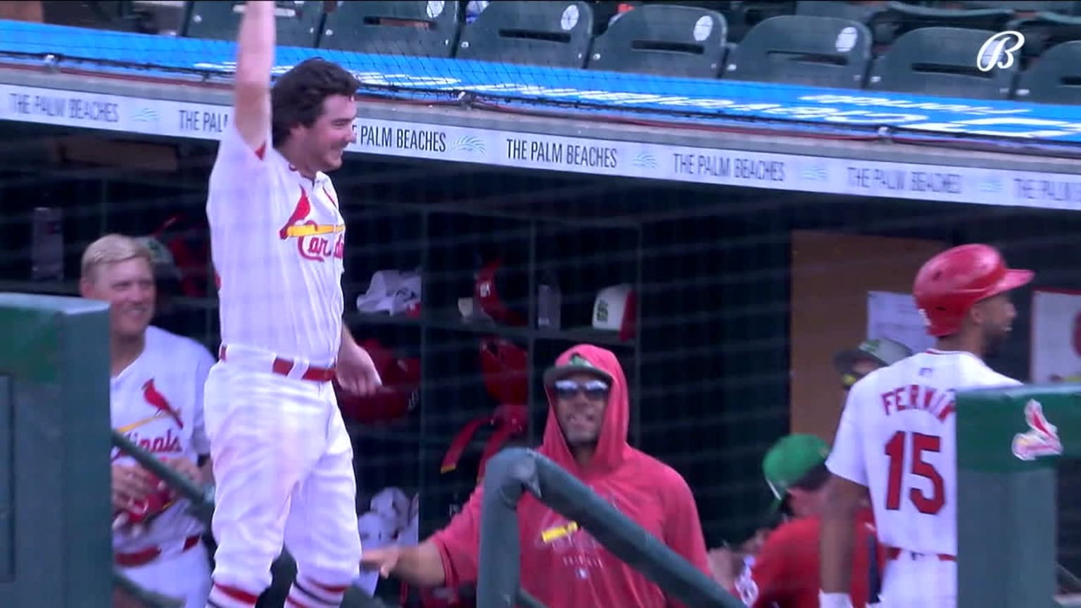 Brody Moore hits a grand slam to left field | 03/17/2024 | St. Louis ...