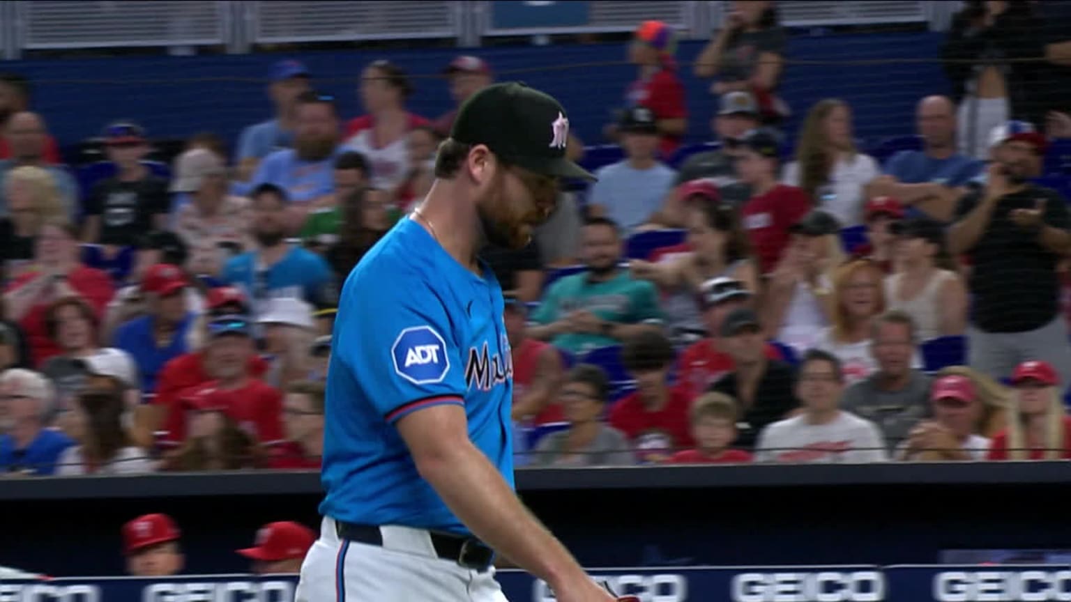 Anthony Bender escapes bases-loaded jam | 05/12/2024 | Miami Marlins