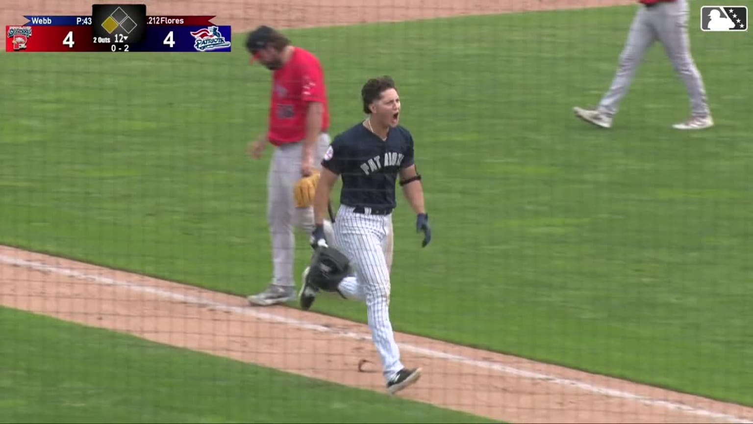 Rafael Flores' walk-off homer | 07/24/2024 | New York Yankees